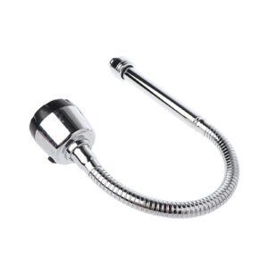 TOVEEM LESANGBAIHUODIAN Kitchen Bar Faucet Hose Double Hole Water Zinc Alloy Replacement Tap 48cm