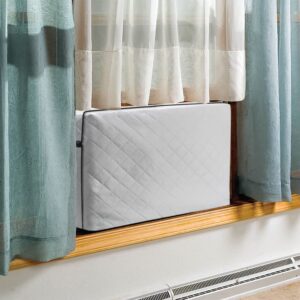 Indoor Air Conditioner Cover Window AC Unit Cover with Drawstring Double Insulation for Inside(21"x15"x3.5")