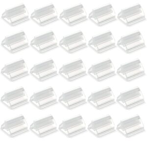 dong huang 50pcs clear game card stands plastic game piece holder for diy board game party favor