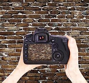 YYNXSY 7x5FT Brown Brick Wall Background Brick Background Large Fabric Brick Photo Background Baby Shower Birthday Party Wedding Graduation Home Decoration Photo Booth Props Banner YY-5