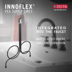 Delta Faucet 699-SS-PR-DST Pivotal Single Hole, Lumicoat Stainless