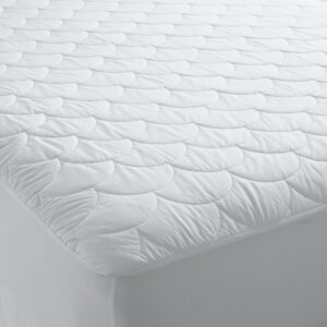 lands' end waterproof mattress pad white queen