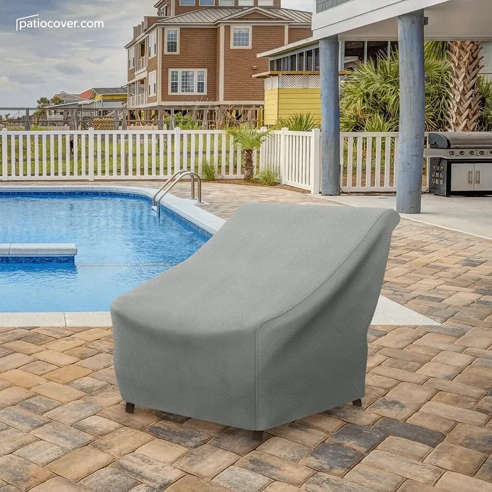 Patio Large Outdoor Chair Cover - Outdoor Patio Chair Washable - Heavy Duty Furniture 41x36x34 Inch Combo Cover