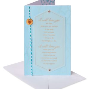 American Greetings Romantic Birthday Card (I Will Love You)