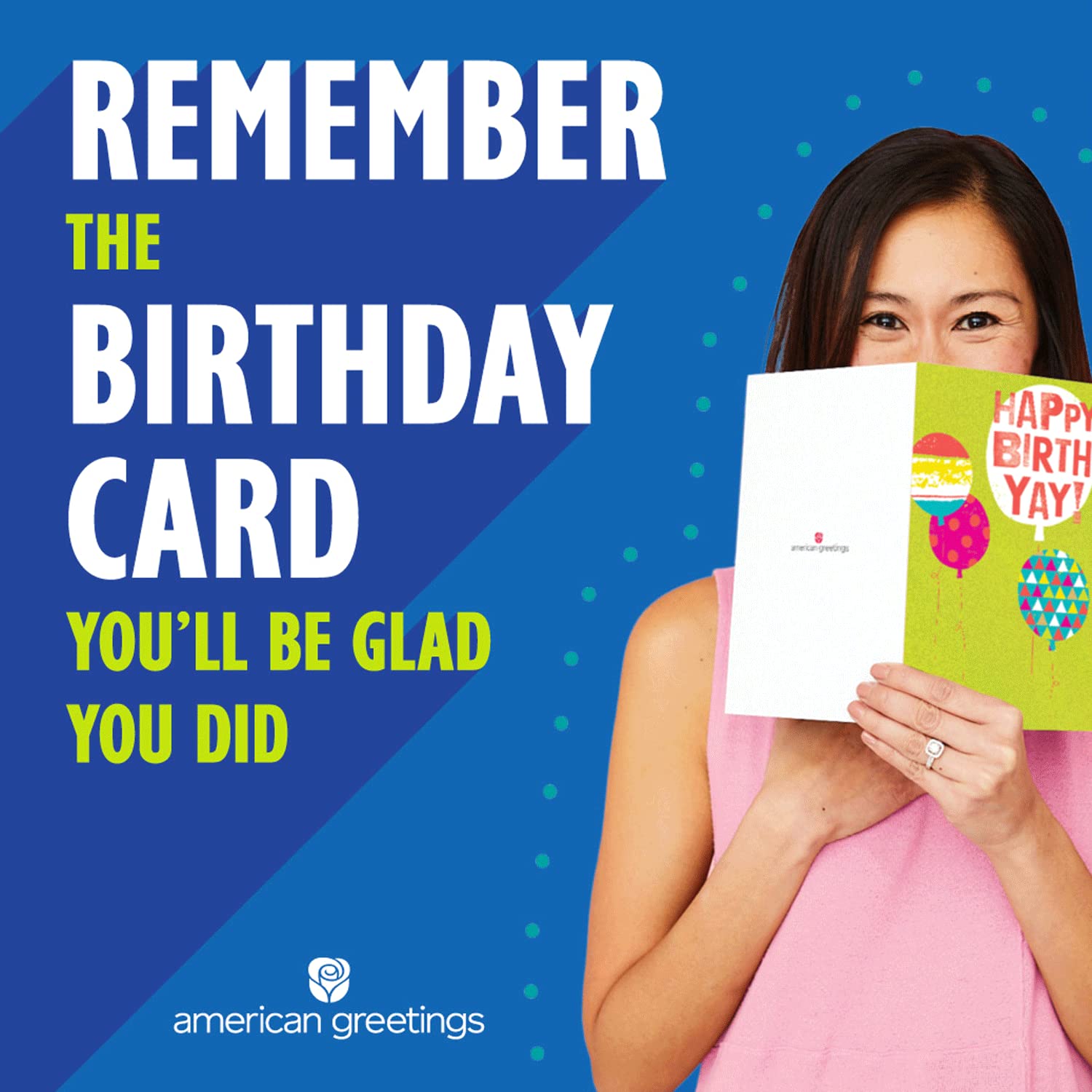 American Greetings Romantic Birthday Card (I Will Love You)