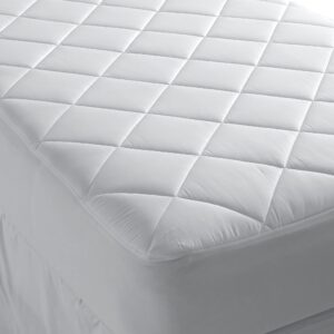 Lands' End Supima Mattress Pad White Full