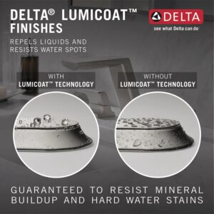 Delta Faucet 699-SS-PR-DST Pivotal Single Hole, Lumicoat Stainless