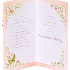 American Greetings Birthday Card for Mom from Daughter (With Love)