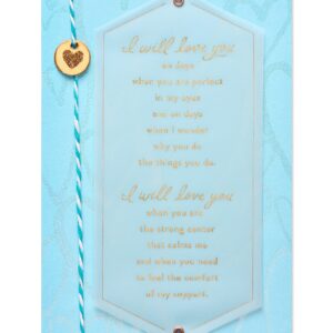 American Greetings Romantic Birthday Card (I Will Love You)