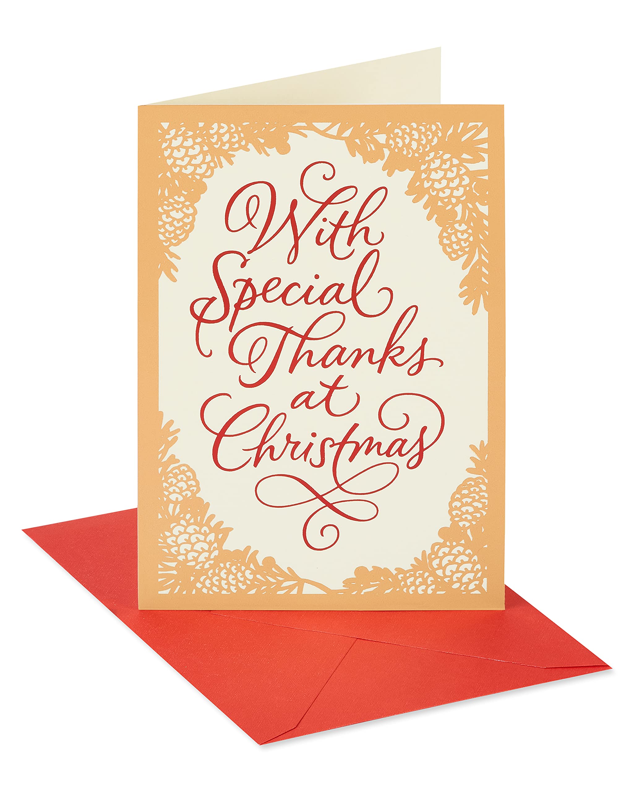 American Greetings Christmas Thank You Card (Perfect Time)