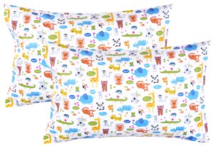 scientific sleep car trucks vehicle 2 pcs cartoon kids pillowcases 100% cotton cozy standard 20" x 30" pillowcase (car)