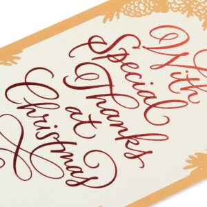 American Greetings Christmas Thank You Card (Perfect Time)