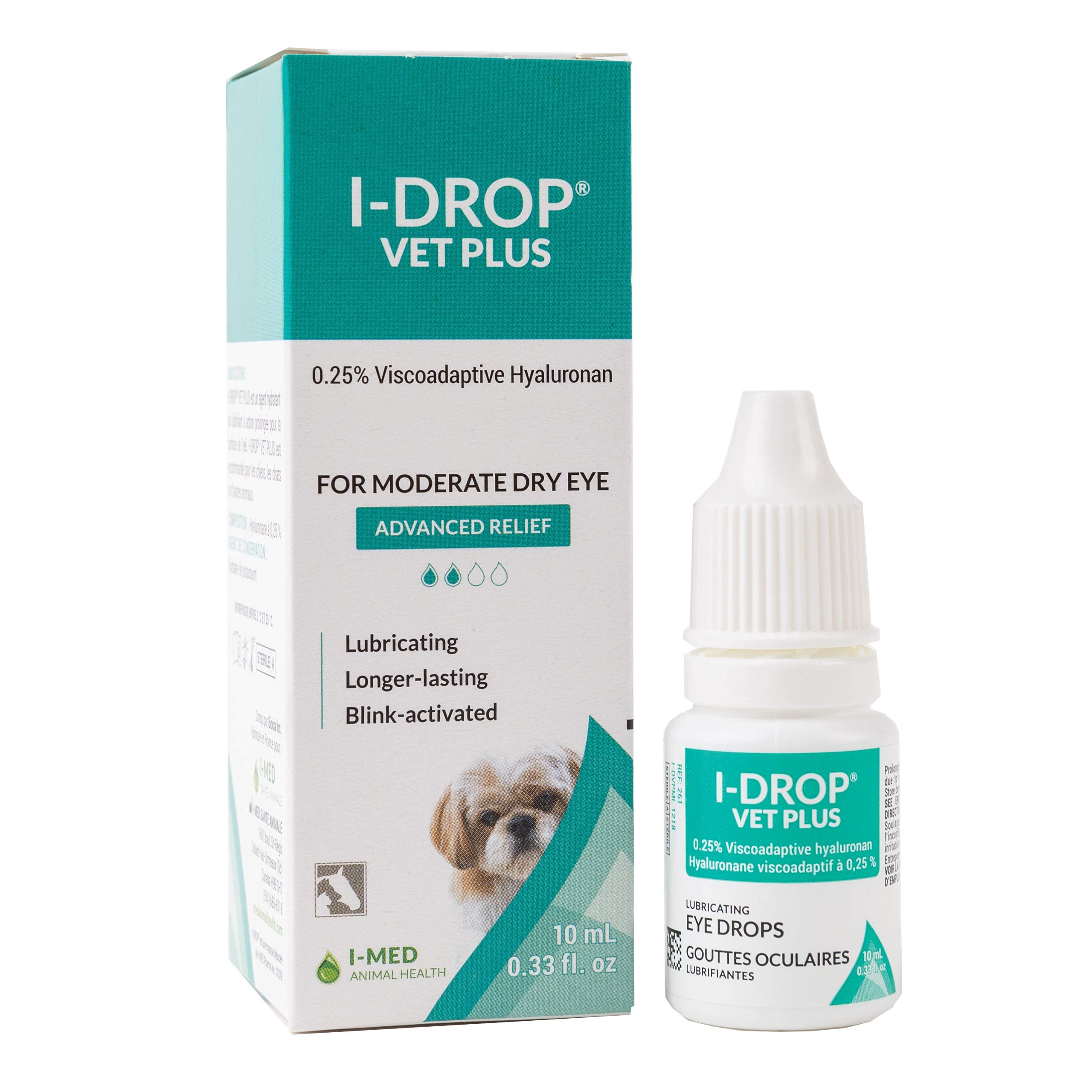 I-DROP Vet Plus and I-LID ’N LASH Vet Wipes Tear Stain Prevention