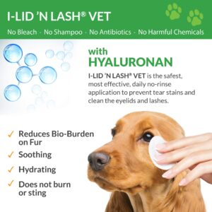 I-DROP Vet Plus and I-LID ’N LASH Vet Wipes Tear Stain Prevention