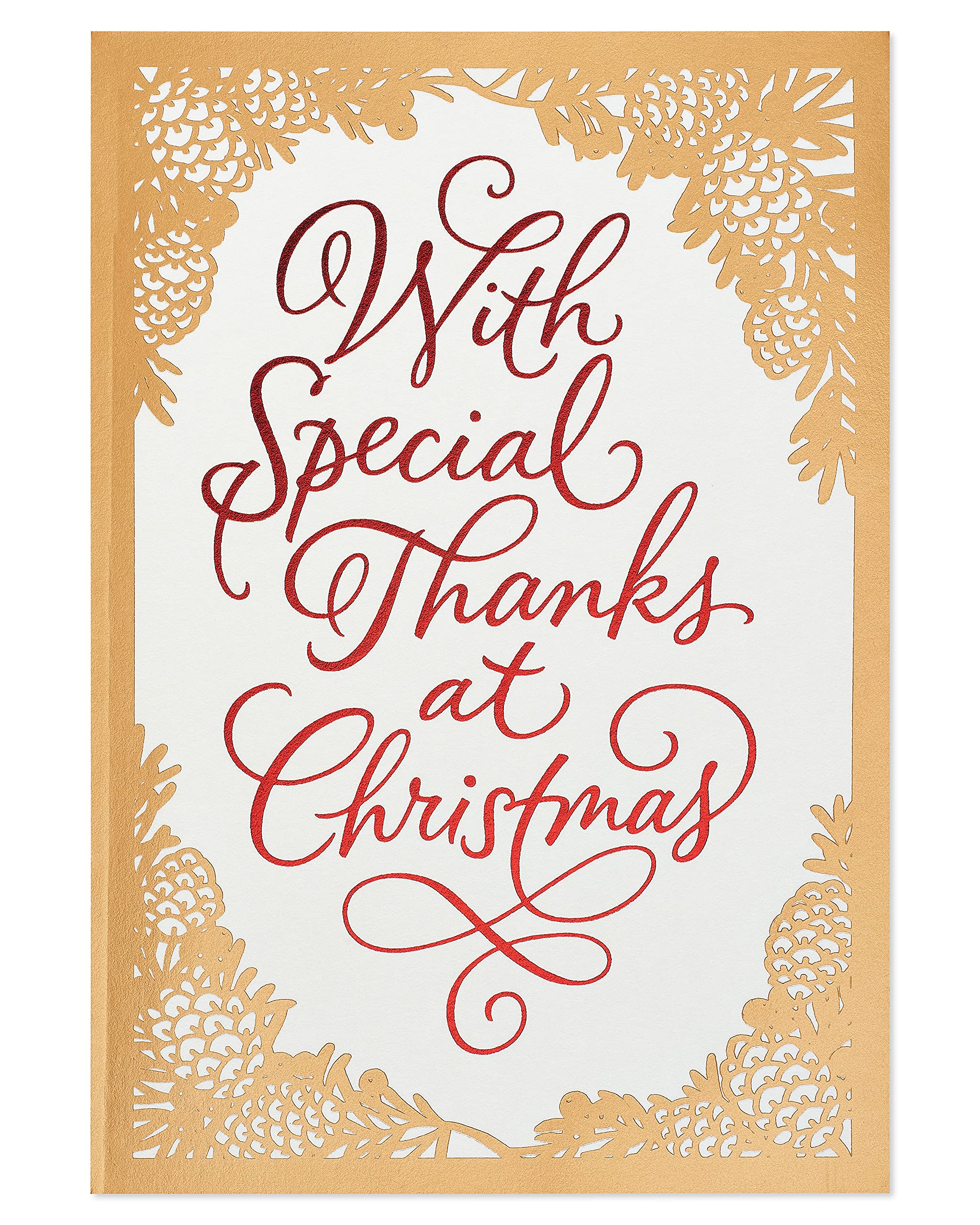 American Greetings Christmas Thank You Card (Perfect Time)