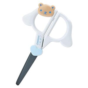 cinnamoroll face large scissors, blue