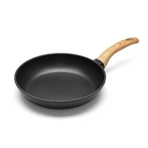 iris usa 10 inch non-stick frying pan, skillet with megastone™ coating for healthy cooking, everyday cookware, pfoa free