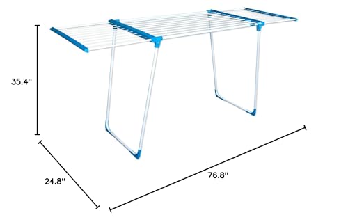 Daytek Glider Clothes Drying Rack, 65 Feet Drying Space