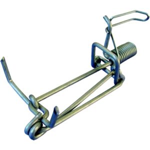 Mole Trap by Trapline Products 4-Pack Premium Quality Stainless Steel. Made in USA