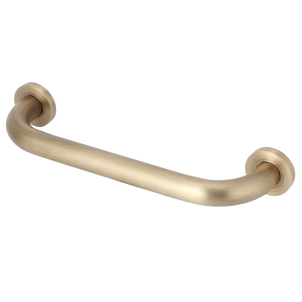 Bathtub Hand Bar, Shower Grab Bars Bearing 60kg / 132.3lb Antique Brass 30cm Brushed Surface Light Luxury Style for Kitchen for Bathroom for Bathtub