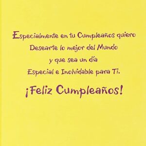 Para Mi Nieto Feliz Cumpleanos - Happy Birthday Grandson Greeting Card in Spanish Espanol