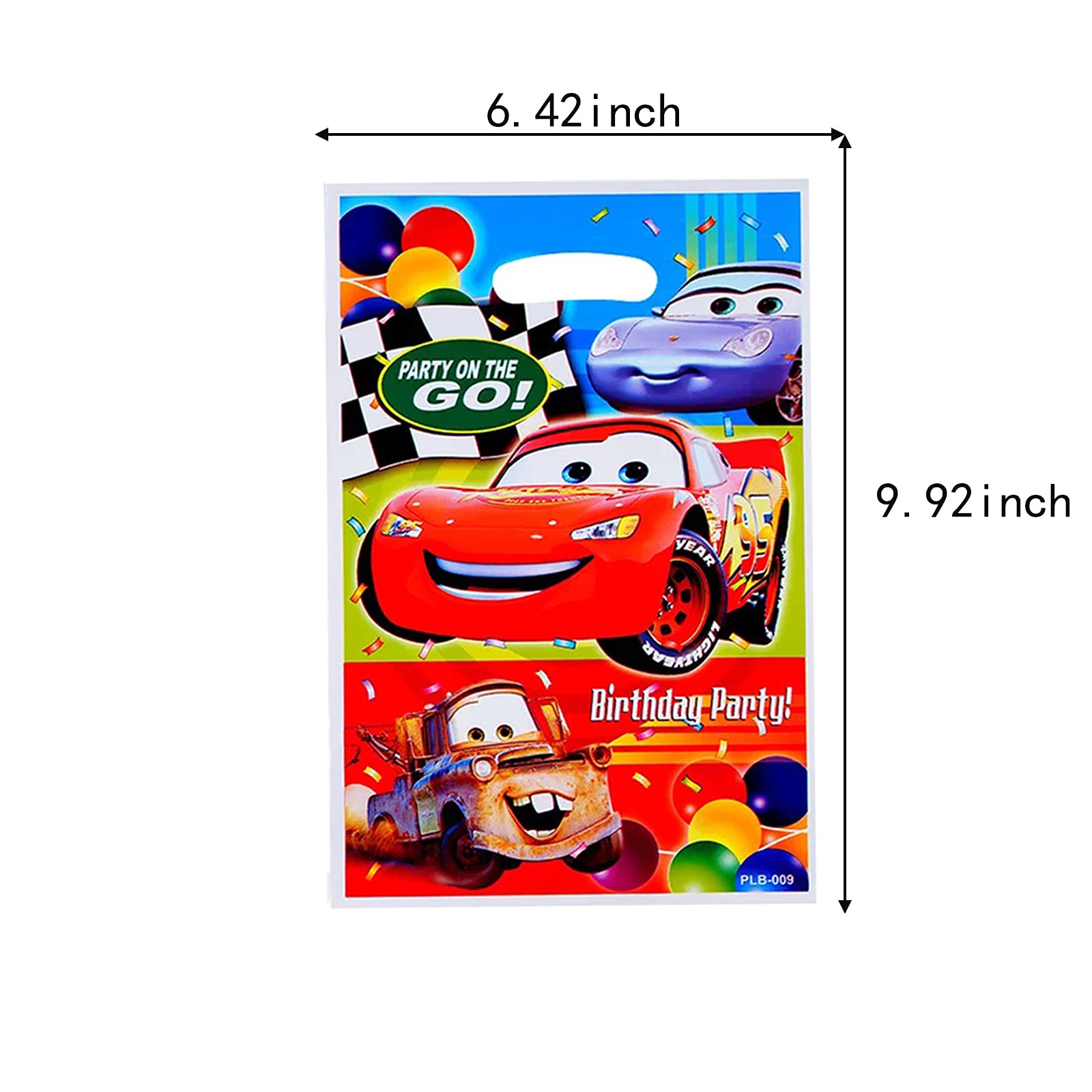 ALY Racing Cars Birthday party supplies Cars Party Gift Bags Candy Bags for Kids Birthday Baby Shower Decorations