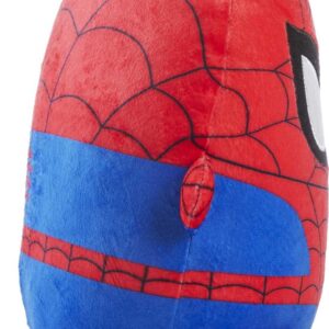 Marvel Cuutopia 10-inch Spider-Man Plush Character, Super Hero Soft Rounded Pillow Doll, Collectible Gift for Kids & Fans Ages 3 Years Old & Up