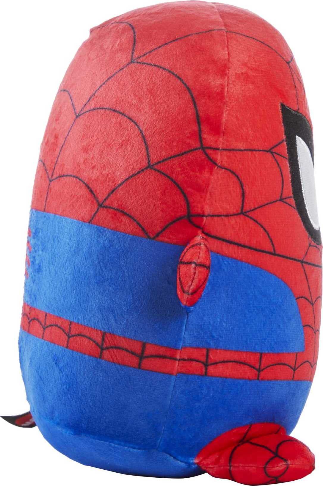 Marvel Cuutopia 10-inch Spider-Man Plush Character, Super Hero Soft Rounded Pillow Doll, Collectible Gift for Kids & Fans Ages 3 Years Old & Up