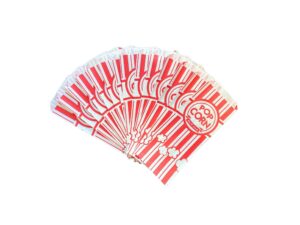 paper popcorn bags for parties, carnivals, movie theaters 1 oz (24)