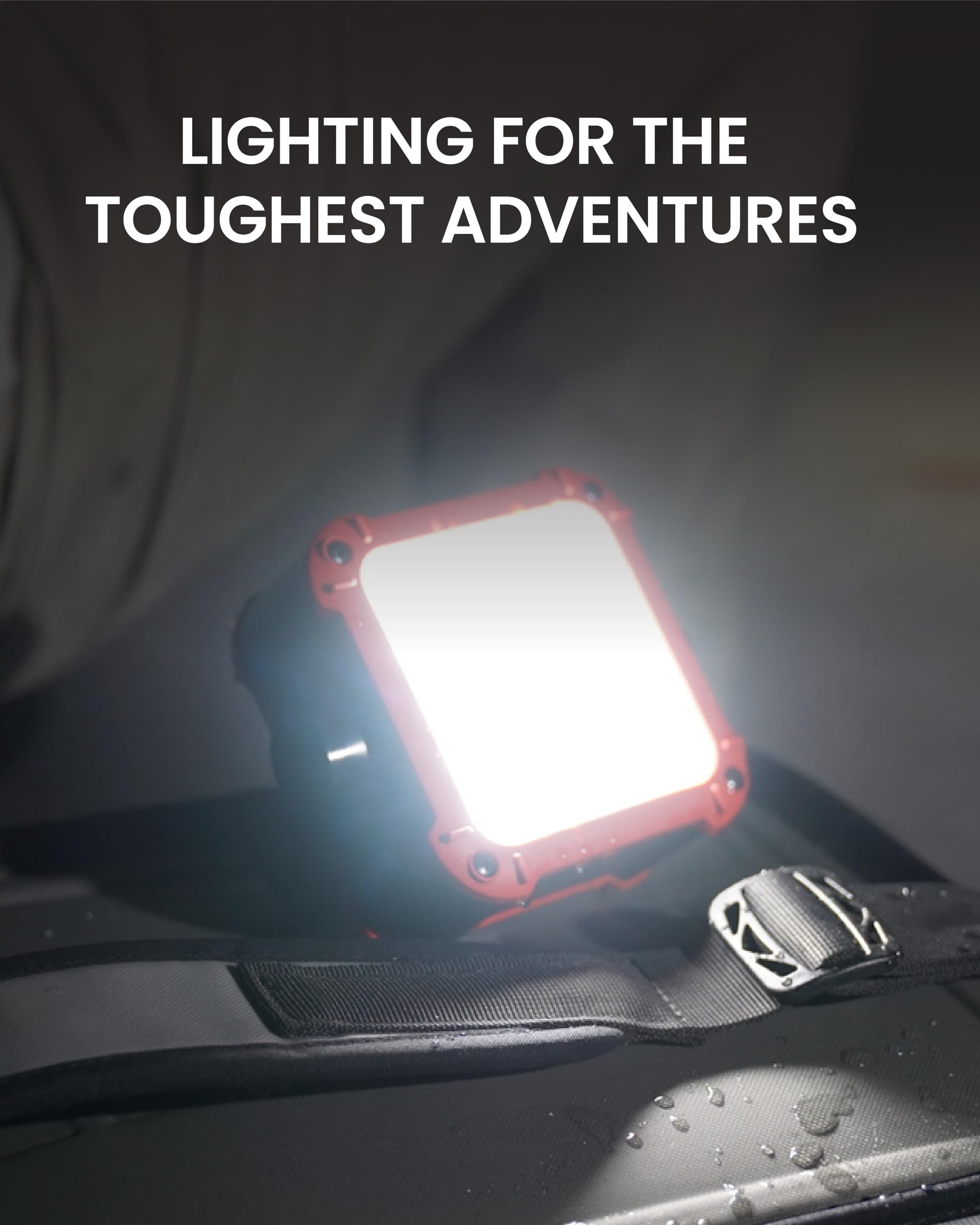 CLAYMORE Ultra2 3.0 (X-Large) - Outdoor Rechargeable LED Light for Camping, Tent, Backpacking, Emergency and Industrial Use. Waterproof, Portable Lantern with USB-C, Up to 80 Hours Battery Life.