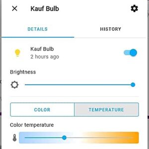 KAUF A21 RGBWW Smart Bulb with ESPHome, Compatible with Tasmota, Made for Home Assistant