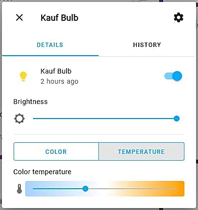 KAUF A21 RGBWW Smart Bulb with ESPHome, Compatible with Tasmota, Made for Home Assistant