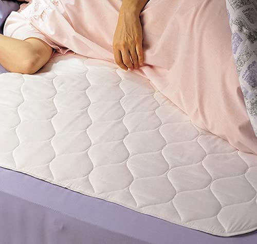 44" X 52" Skid Resistant Waterproof Sheet and Mattress Protector Pad-Highly Absorbent-Machine Washable and Reusable -Quilted (44x52)