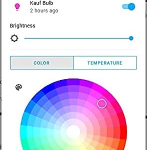 KAUF A21 RGBWW Smart Bulb with ESPHome, Compatible with Tasmota, Made for Home Assistant