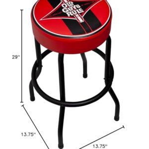 Plasticolor 004775R01 Old Guys Rule Logo Garage and Game Room Stool