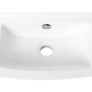 ALFI brand ABC115 Bathroom Sink, 20.25"L x 9.88"W x 6.75"H, White