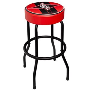 Plasticolor 004775R01 Old Guys Rule Logo Garage and Game Room Stool