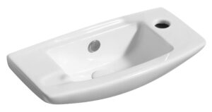 alfi brand abc115 bathroom sink, 20.25"l x 9.88"w x 6.75"h, white