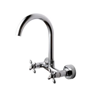 asdfghjk kangyebaihuodian bathroom basin sink mixer faucet copper durable dual handles bathtub wall mounted kitchen wash basin sink mixer tap accessories (color : a1)