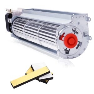 hiorucet fireplace blower fan unit for desa, fmi, vanguard, vexar, comfort flame glow, rotom fireplace, bk bkt ga3650 ga3700 ga3750 replacement fireplace blower fan parts fit for astria.