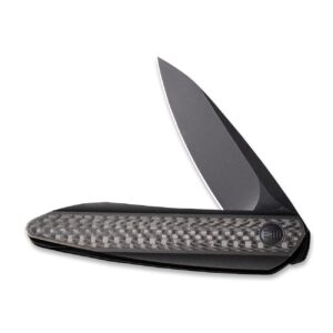 We Knife WE2010V1: Black Void Opus Linerlock Cf