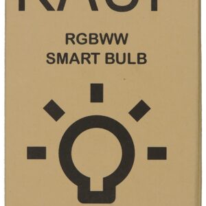 KAUF A21 RGBWW Smart Bulb with ESPHome, Compatible with Tasmota, Made for Home Assistant