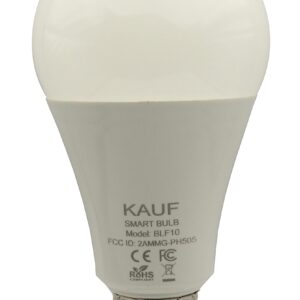 KAUF A21 RGBWW Smart Bulb with ESPHome, Compatible with Tasmota, Made for Home Assistant