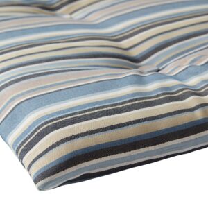 Greendale Home Fashions Outdoor 72" x 25" Lightweight Chaise Lounge Pad, Beach Stripe