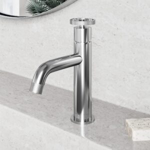 VIGO Cass 8'' H Single Handle Single-Hole Bathroom Faucet in Chrome-VG01046CH