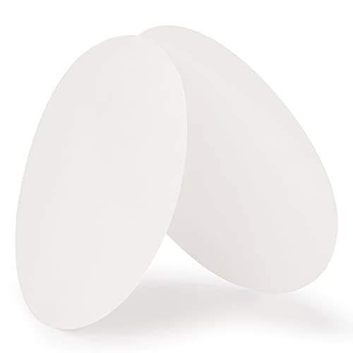 stonylab Qualitative Filter Paper, 100 Packs Slow Flow Rate Cellulose Filter Paper Circles with 10 Micron Particle Retention, 94 mm Diameter