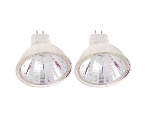 KOR (Pack of 2) 5 Watt MR11 12 Volt Precision Halogen Reflector Fiber Optic Light Bulb 5W 12V