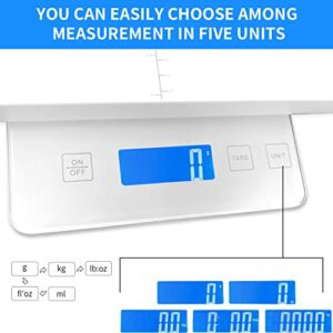 MINDPET-MED Digital Pet Scale for Small Animal, Whelping Scale,Mini Precision Gram Weight Balance Scale, High Precision 1g, Suitable for Newborn Pets