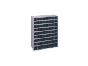 pigeonhole bin unit, 72 bins, 33-3/4 x 8-1/2 x 42 in.