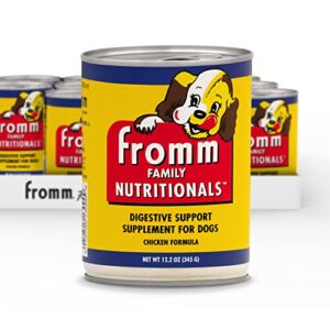 fromm family remedies chicken formula canned wet dog food, 12.2 oz (12 in case)